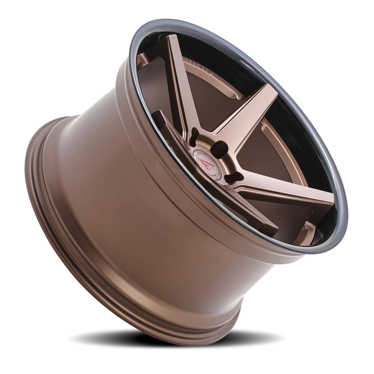 Ferrada FR3 BZ 19x8.5 +25 5x112mm 66.56mm Matte Bronze Gloss Black Lip – Black Ops Auto Works