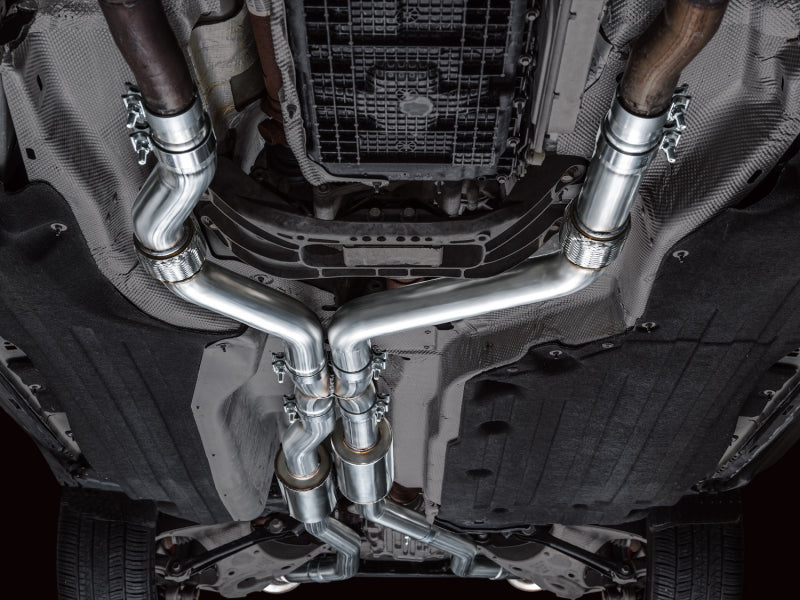 AWE Tuning 2020+ Ford Explorer ST Touring Edition Exhaust w/ Chrome Si ...