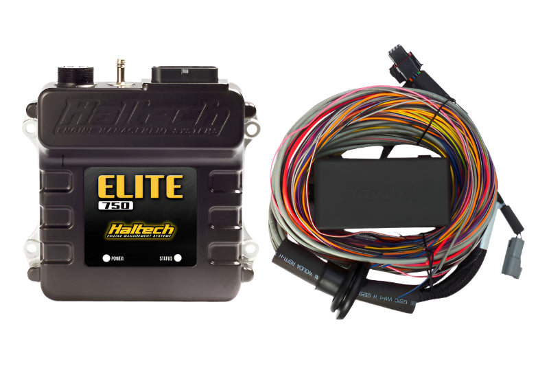 Haltech Elite 750 Premium Universal Wire-In Harness ECU Kit – Black Ops ...