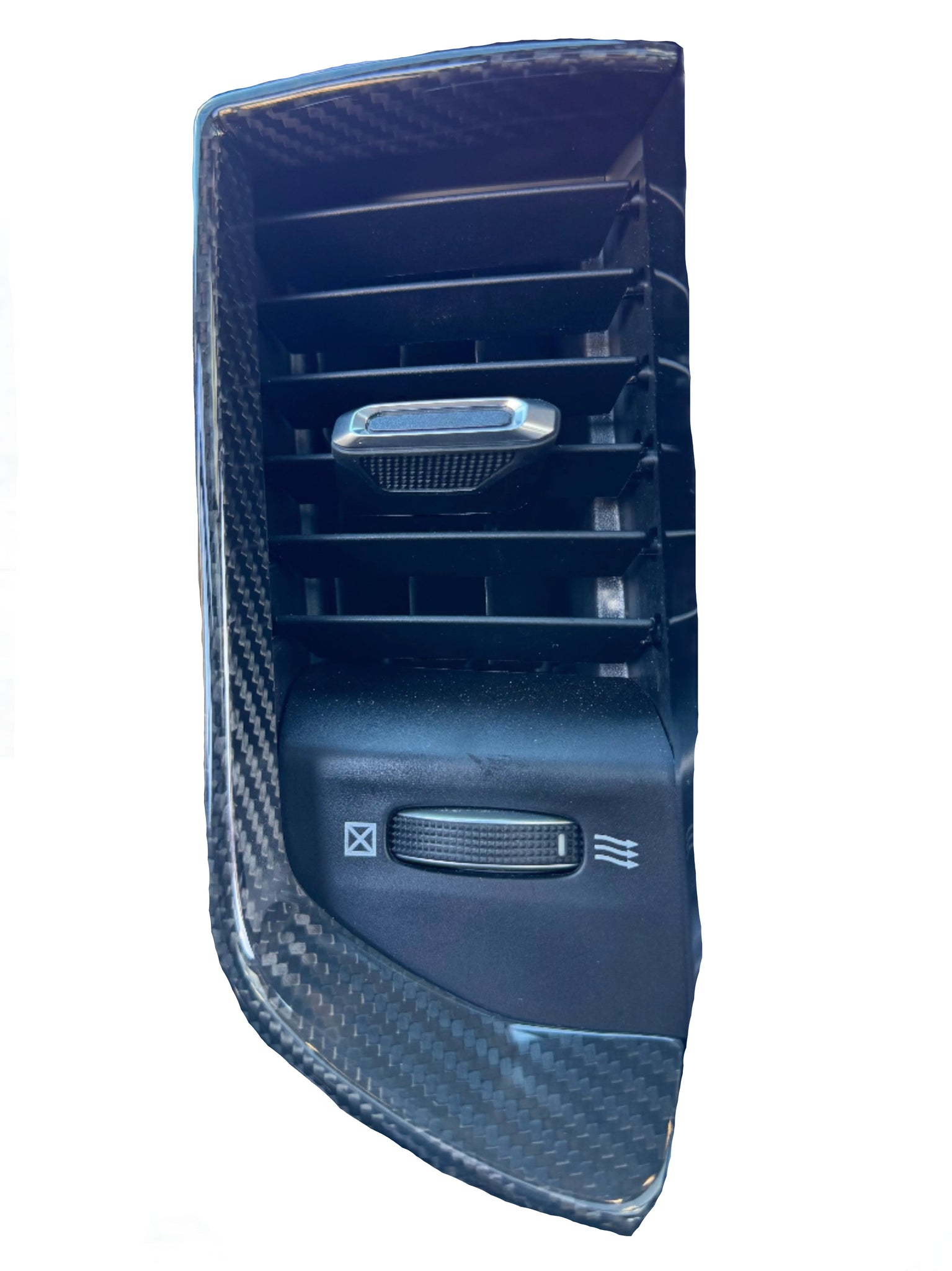 2019+ RAM 1500/ TRX / RHO Carbon Fiber Cover U-Connect Air Vent Trim ...