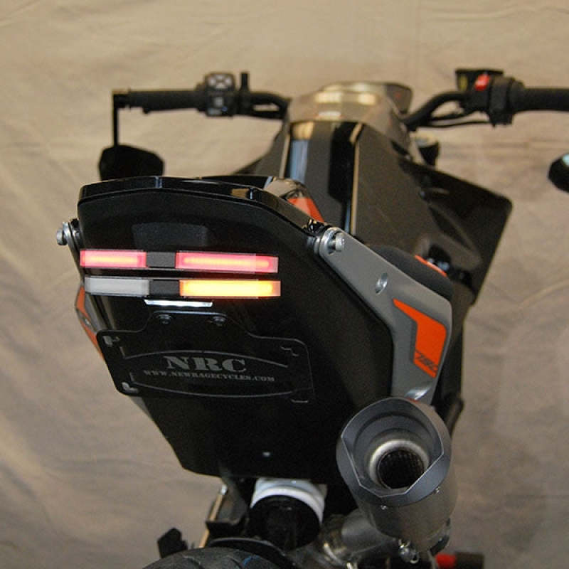 New Rage Cycles 18+ KTM 790 Duke Fender Eliminator Kit-Tucked – Black ...