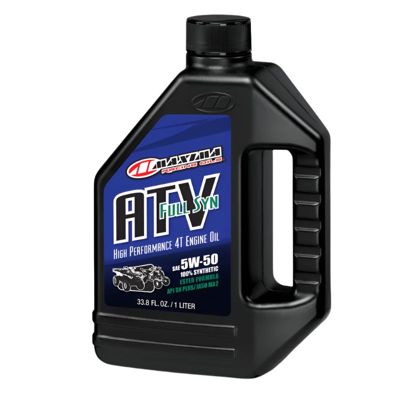 Maxima ATV Full Synthetic 5W-50 -1 liter – Black Ops Auto Works