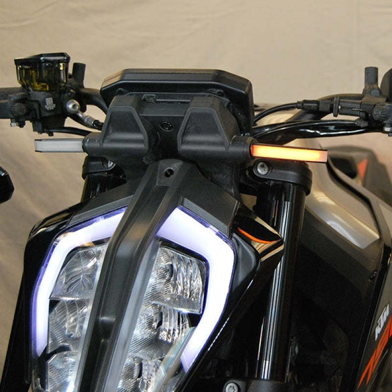 New Rage Cycles 20+ KTM 890 Front Turn Signals | Black Ops Auto Works