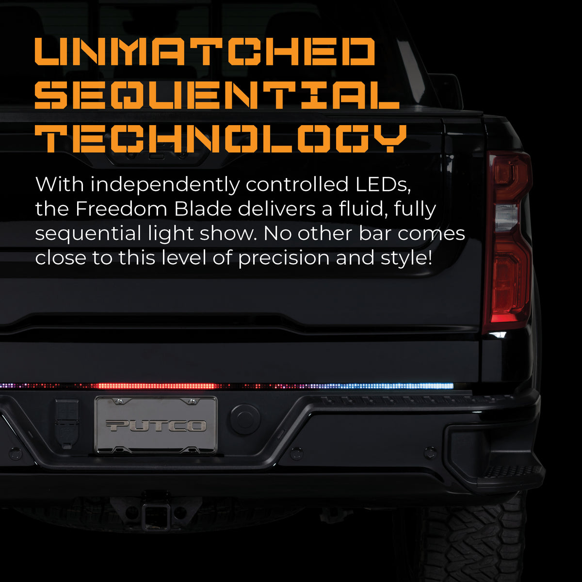 Putco Freedom Blade Tailgate Light Bar 2024 Silverado HD 760060-25 ...