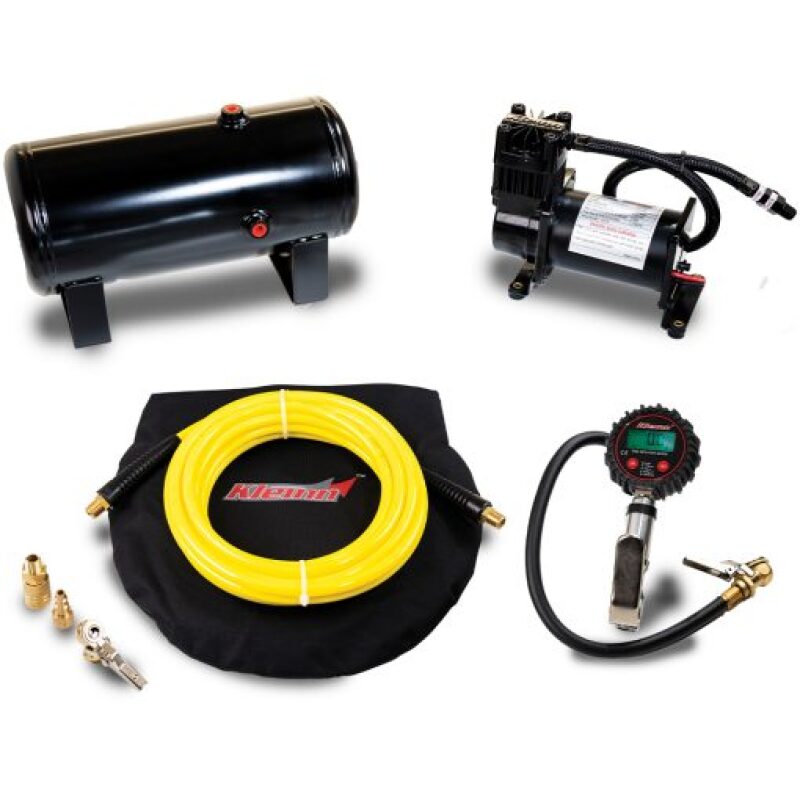 Kleinn Air System w/ 150 PSI Air Compressor / 1.5 gal Air Tank | Black ...