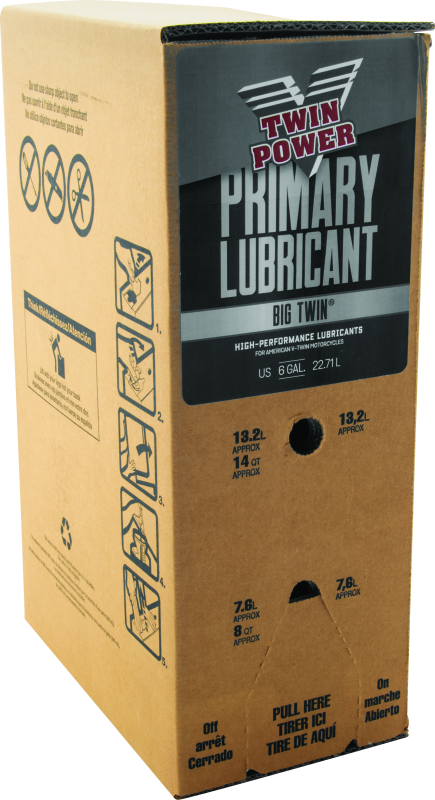 Twin Power Primary Lube 6 Gallon Bag In Box | Black Ops Auto Works