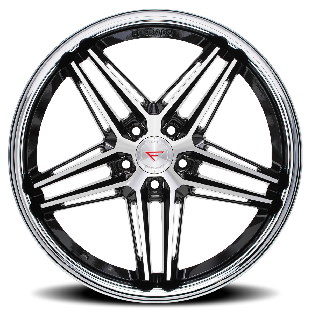 Ferrada CM1 MA 19x8.5 +42 5x112mm 66.56mm Machined Black Chrome Lip – Black Ops Auto Works