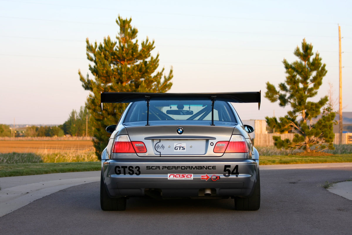 APR Performance BMW E46 3-Series / M3 GTC-300 Adjustable Wing – Black ...