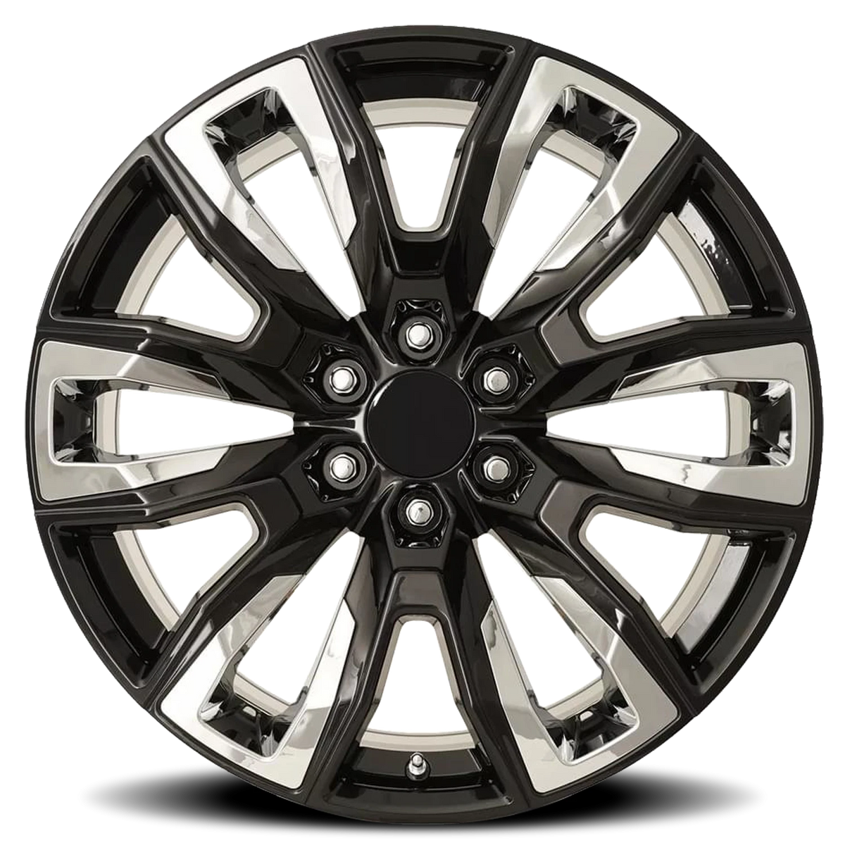 Factory Reproductions FR 207 GM Split 6 Spoke Replica CH 22x9 +28 6x13 ...