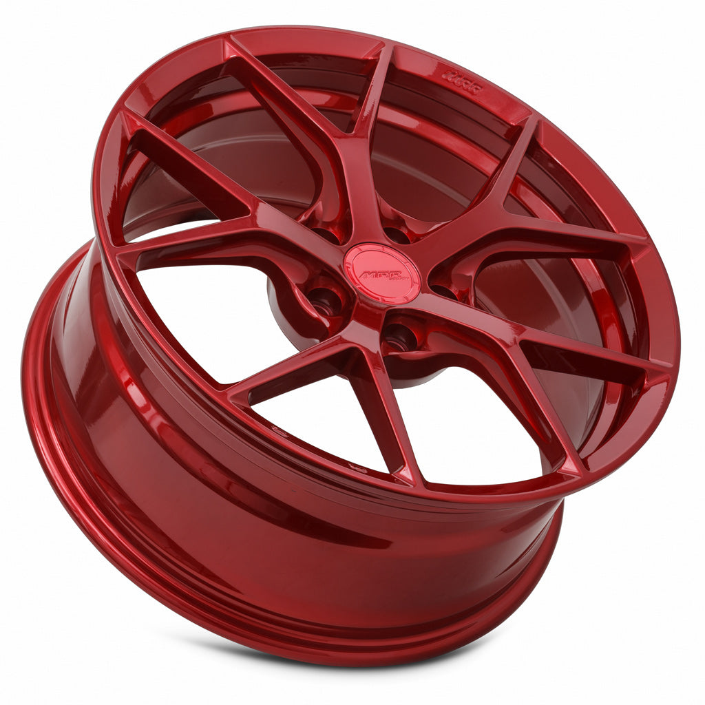 MRR FS6 19x8.5 35 5x120mm 72.6mm Candy Red – Black Ops Auto Works