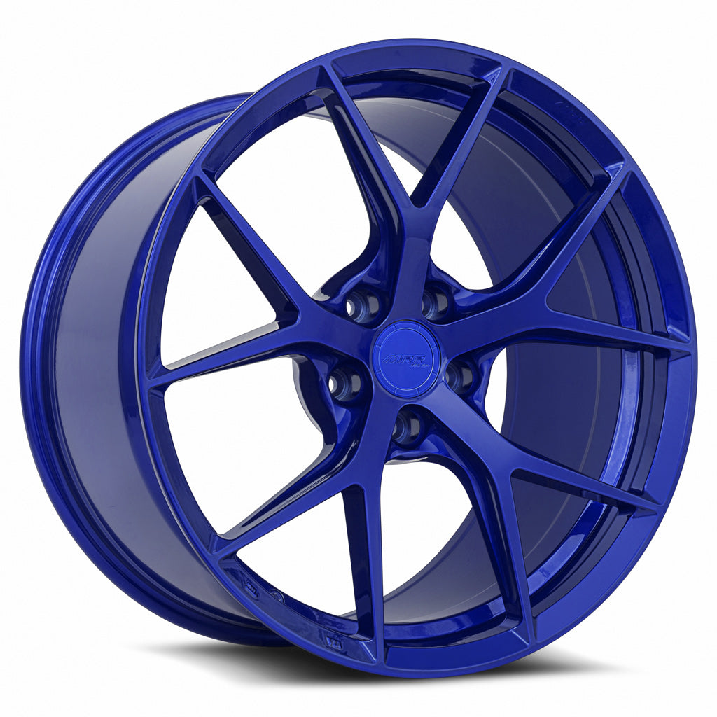 MRR FS6 20x11 25 5x112mm 66.6mm Candy Blue – Black Ops Auto Works