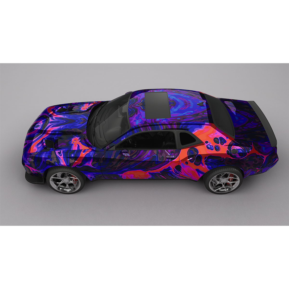 Vinyl Car Wrap Film - Oilslick (Blue) – Black Ops Auto Works
