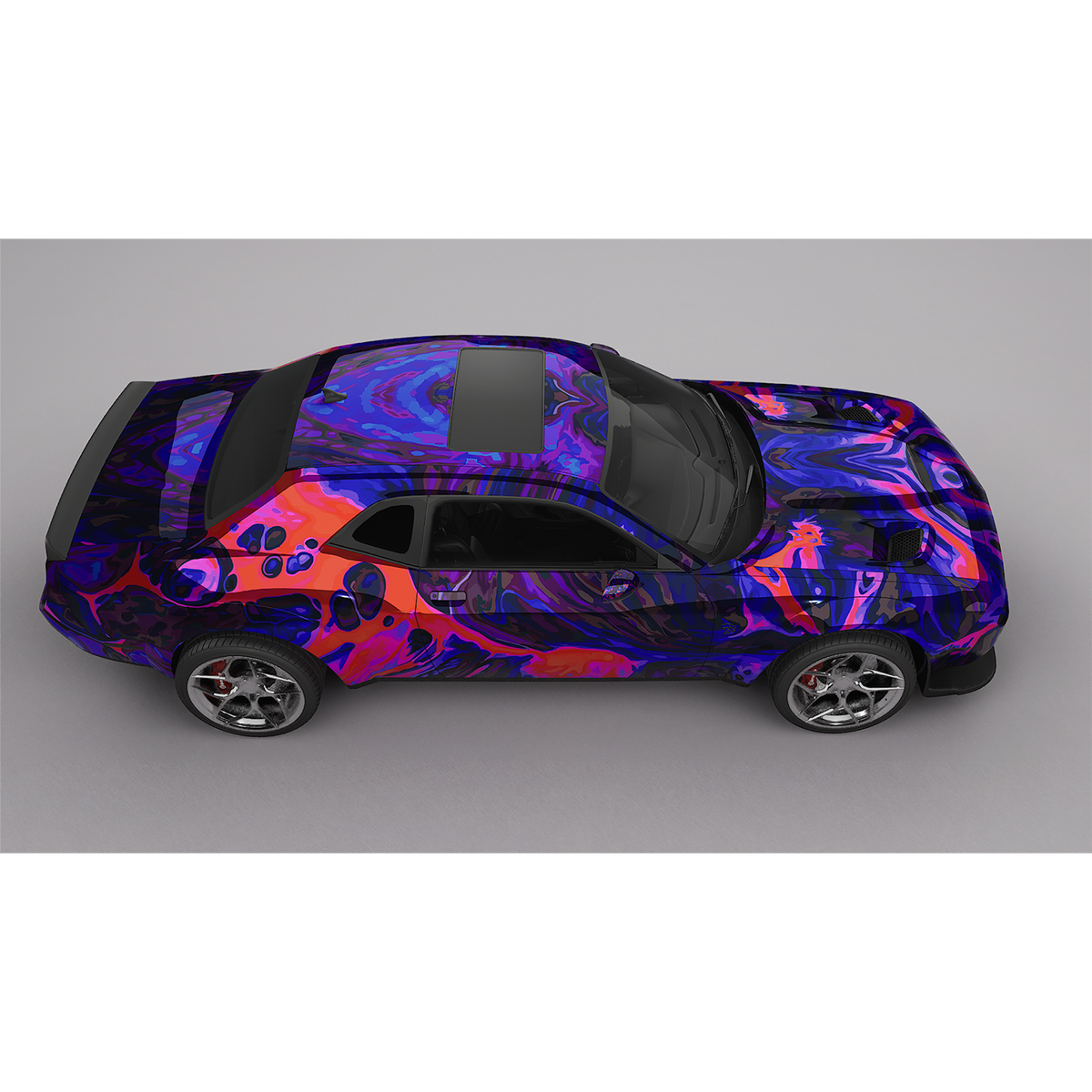 Vinyl Car Wrap Film - Oilslick (Blue) – Black Ops Auto Works