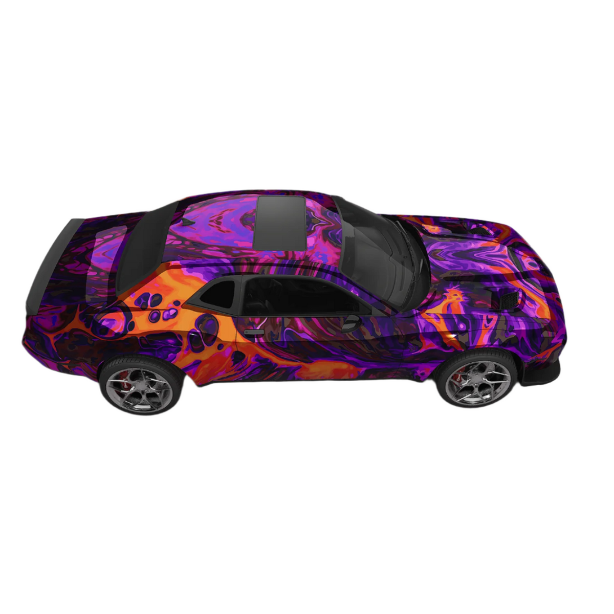 Vinyl Car Wrap Film - Oilslick (Purple) | Black Ops Auto Works