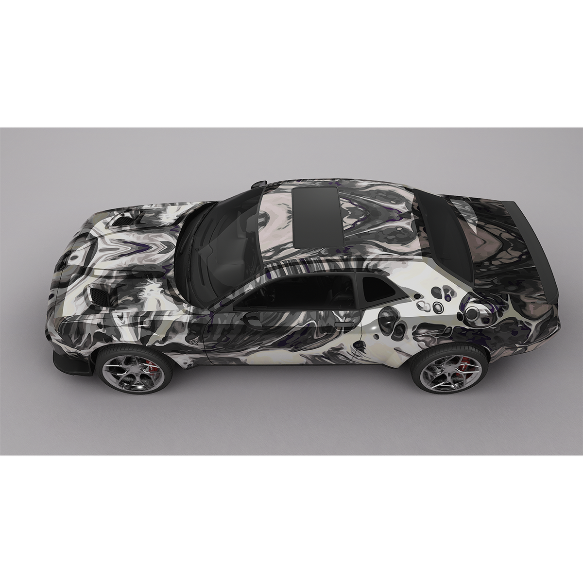 Vinyl Car Wrap Film - Oilslick (White) – Black Ops Auto Works