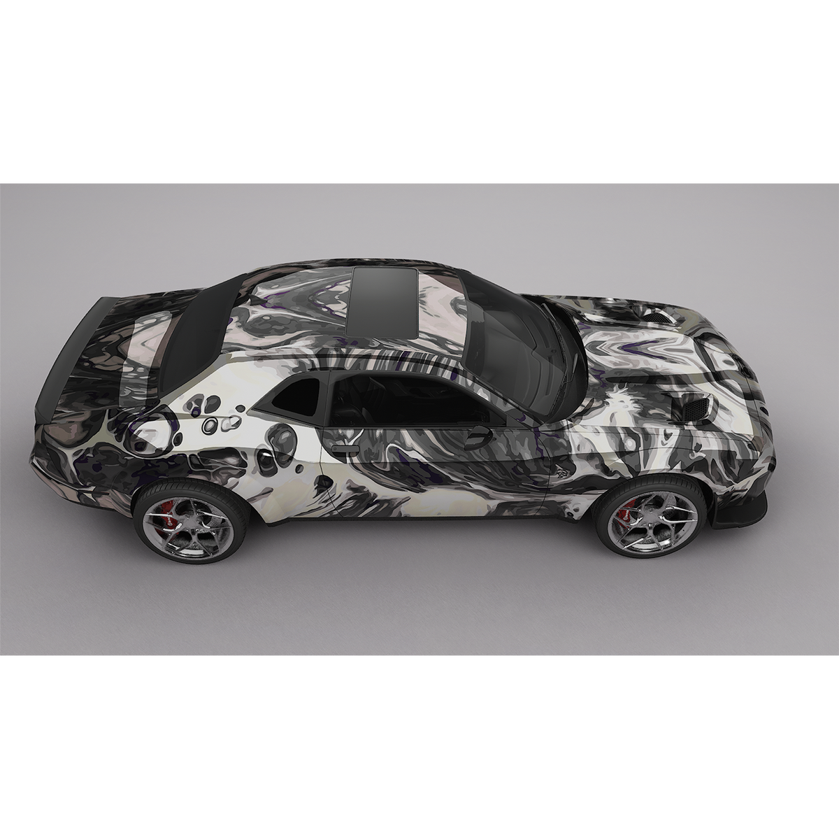 Vinyl Car Wrap Film - Oilslick (White) – Black Ops Auto Works