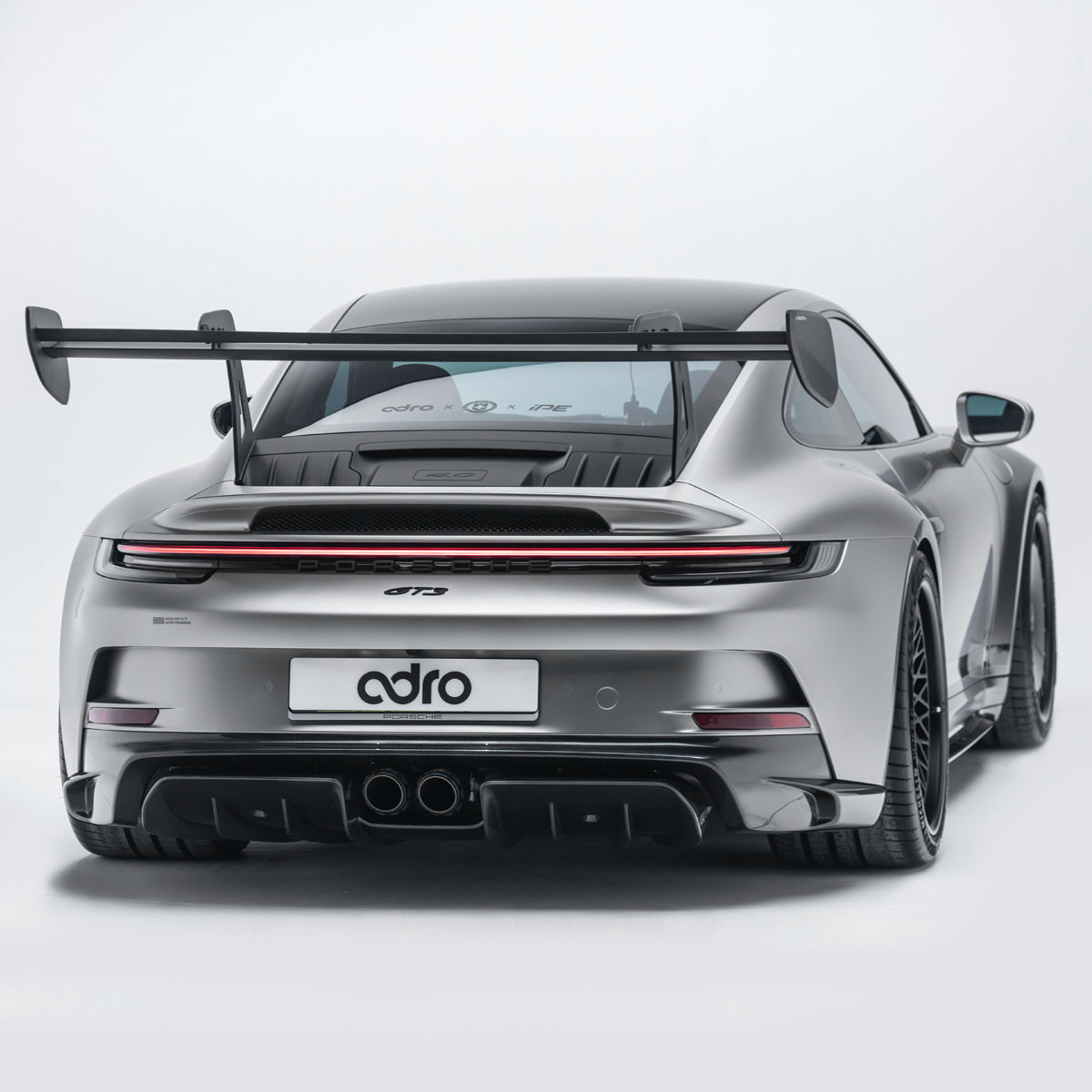 Porsche 992.1 GT3 AT-P Swan Neck Wing – Black Ops Auto Works
