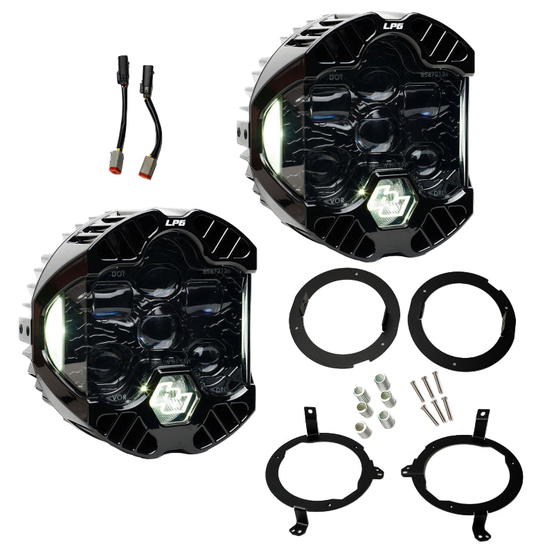 Baja Designs LP6 LED Headlights Jeep Wrangler JL JT – Black Ops Auto Works