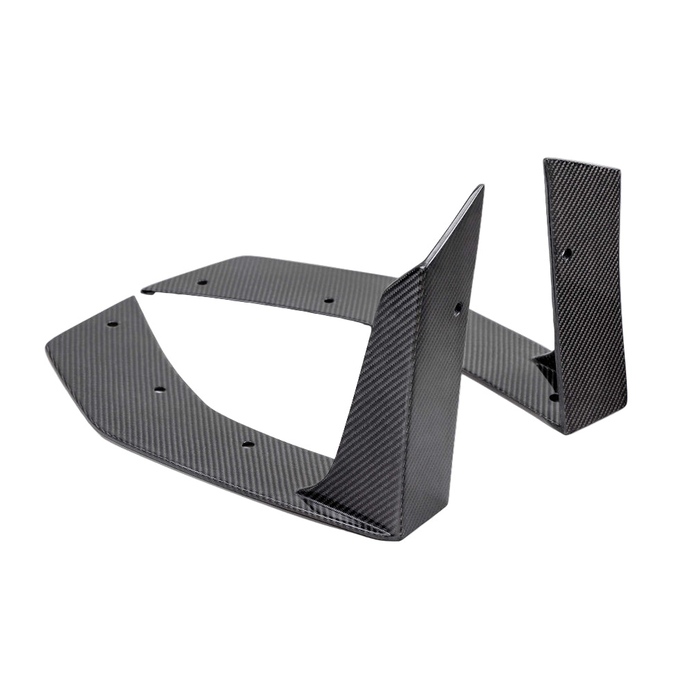 2024+ Mustang GT5 Carbon Fiber Front Splitter Wickers – Black Ops Auto ...
