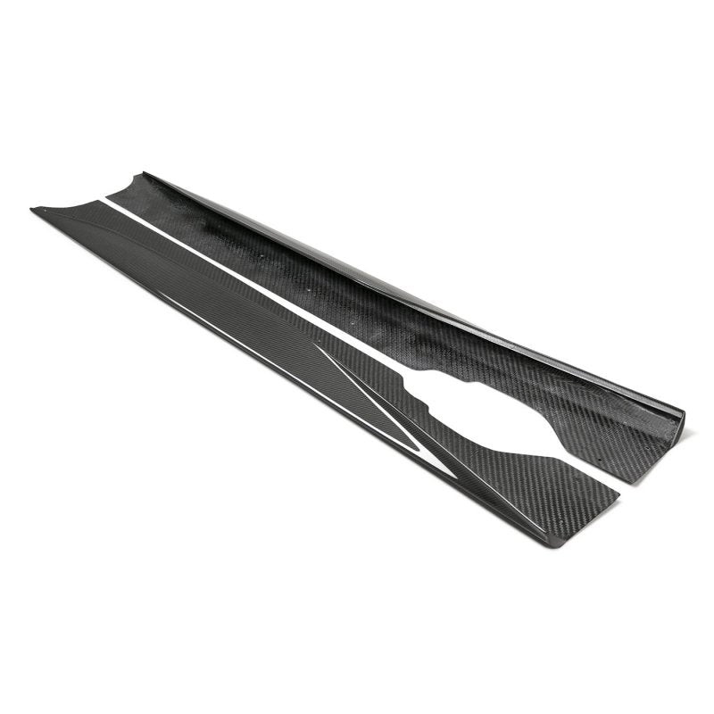 C8 Corvette Carbon Fiber Rocker Panel Extensions | Anderson – Black Ops ...