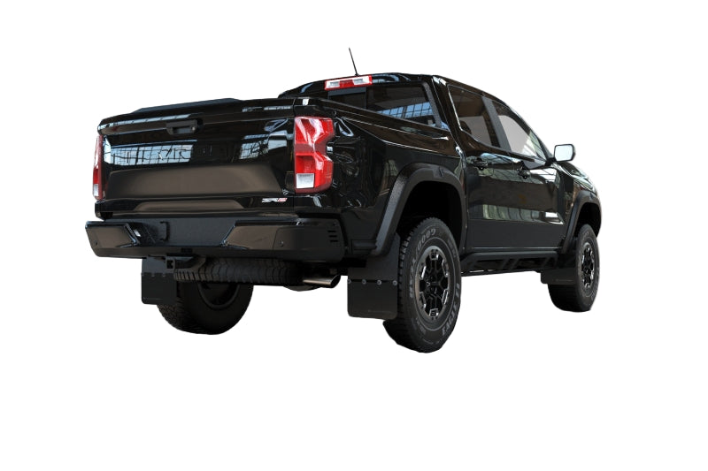 Rally Armor Black Mud Flaps 2023-2025 Chevy Colorado ZR2 – Black Ops ...
