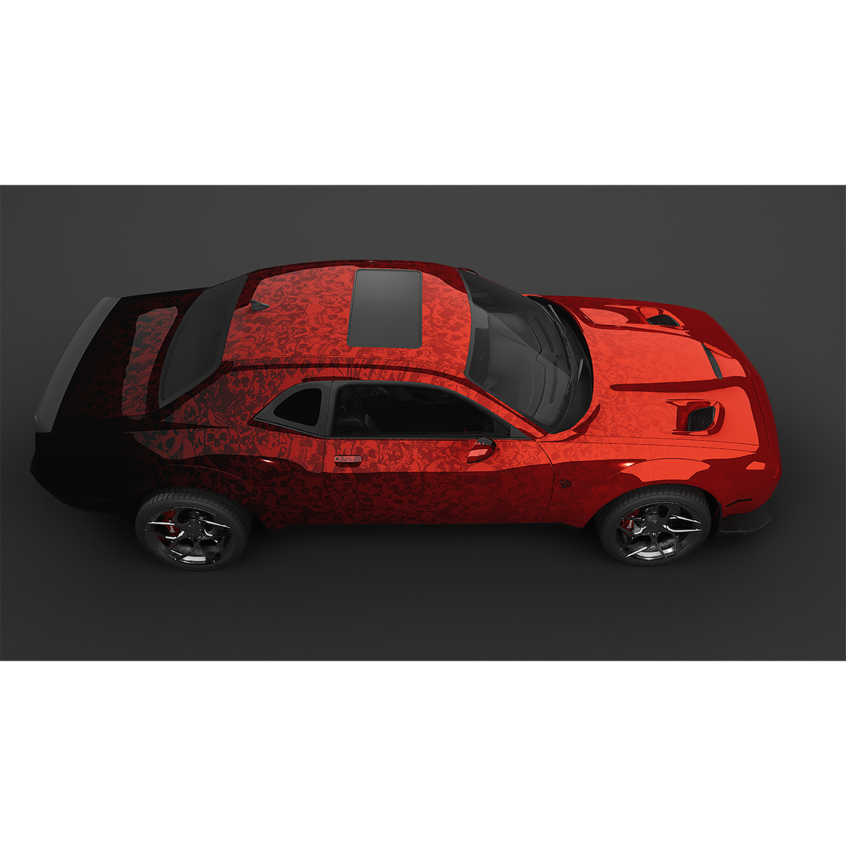 Vinyl Car Wrap Film - Skullyard (Red) – Black Ops Auto Works