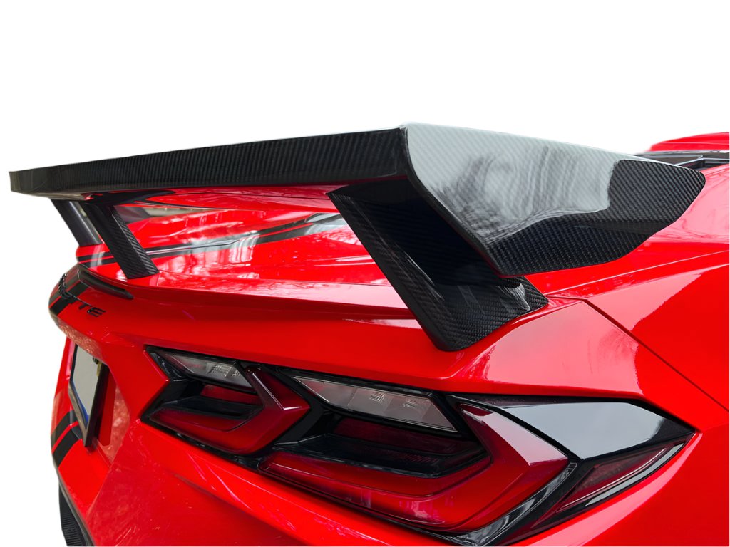 Chevrolet Corvette C8 Carbon Fiber Rear Wing – Black Ops Auto Works