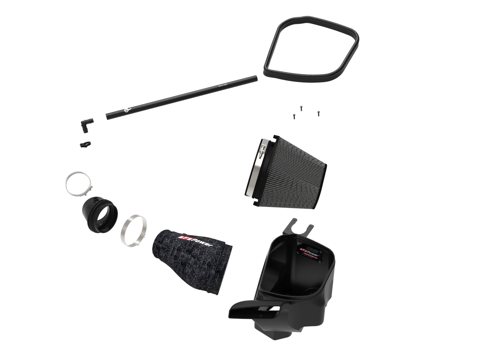 aFe 2018-25 Durango Hellcat Trackhawk Carbon Fiber CAI Pro 5R – Black ...
