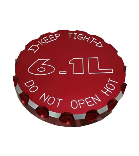 Billet Technology Radiator Cap Cover Chrysler, Dodge, Jeep, Ram | Black ...