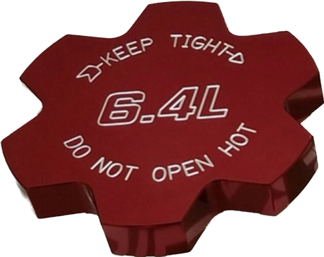 Billet Technology Supercharger Coolant Cap Sigma Series Hellcat Dodge ...