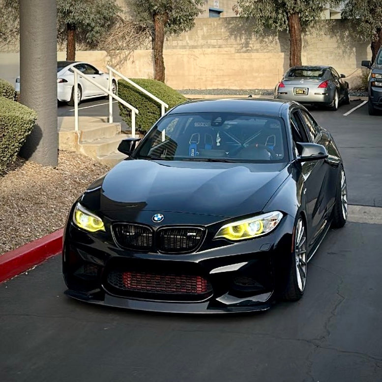BMW M2 2 Series 2014-17 CSL Yellow Headlight DRL Module Upgrade – Black ...