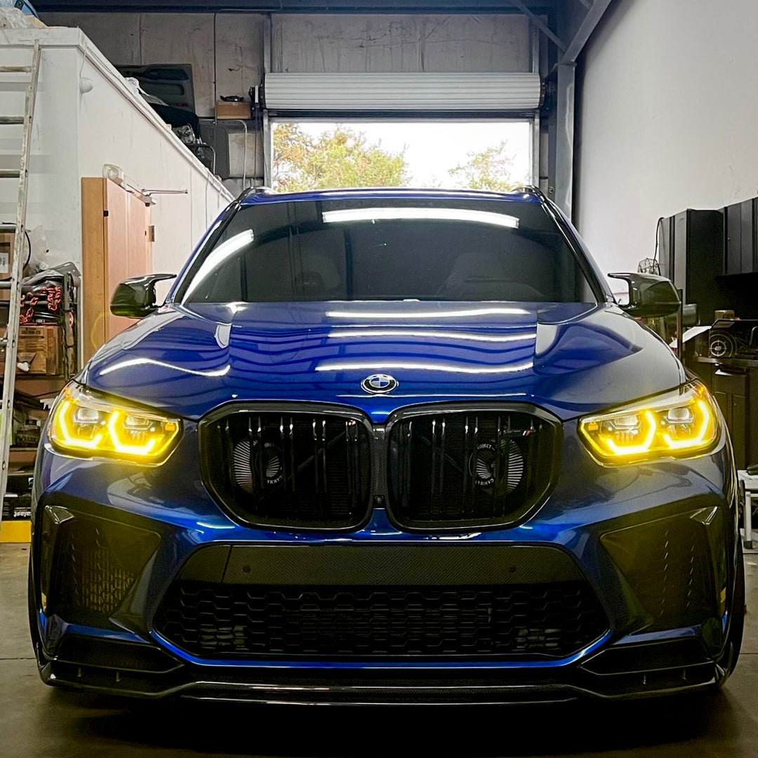 BMW X5 X6 X5M X6M 2019-Present CSL Yellow Headlight DRL Module Upgrade ...