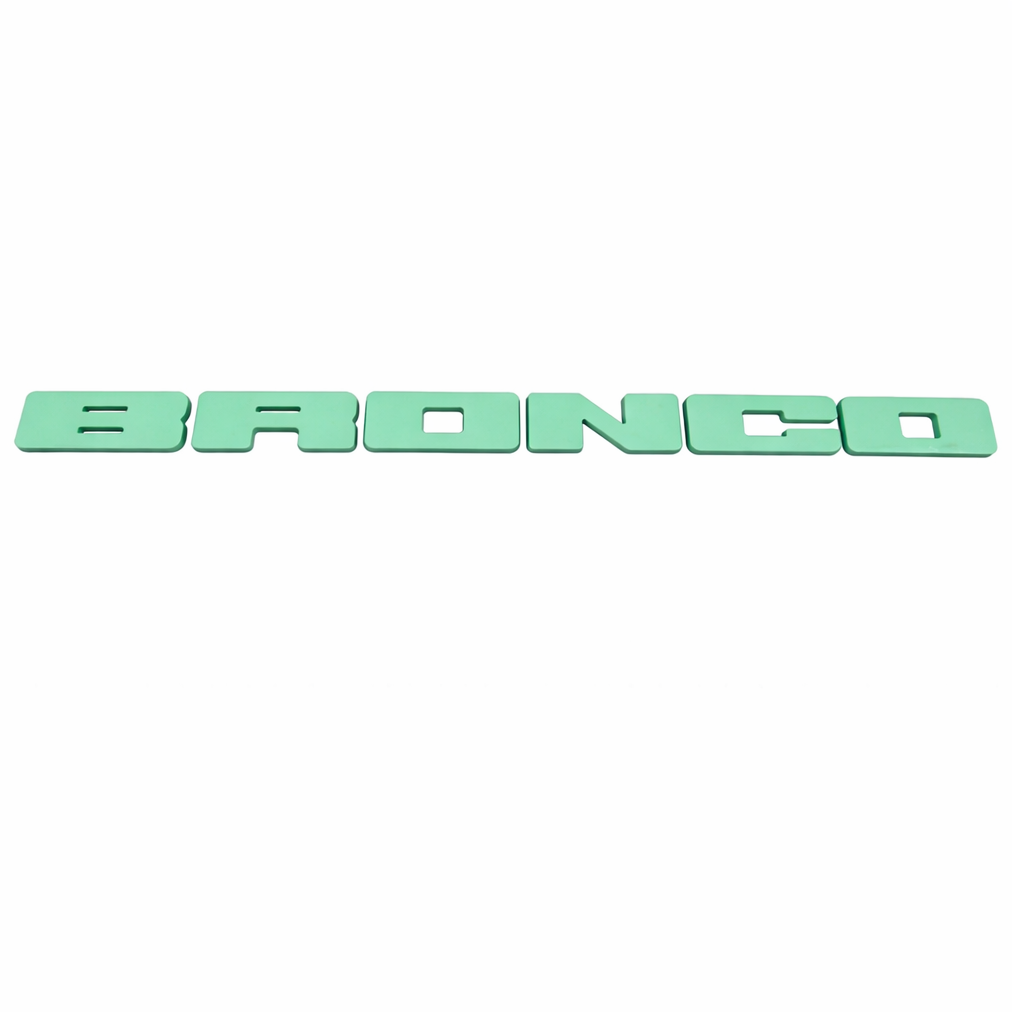 Bronco Grille Letter Covers - OEM Color Matched – Black Ops Auto Works
