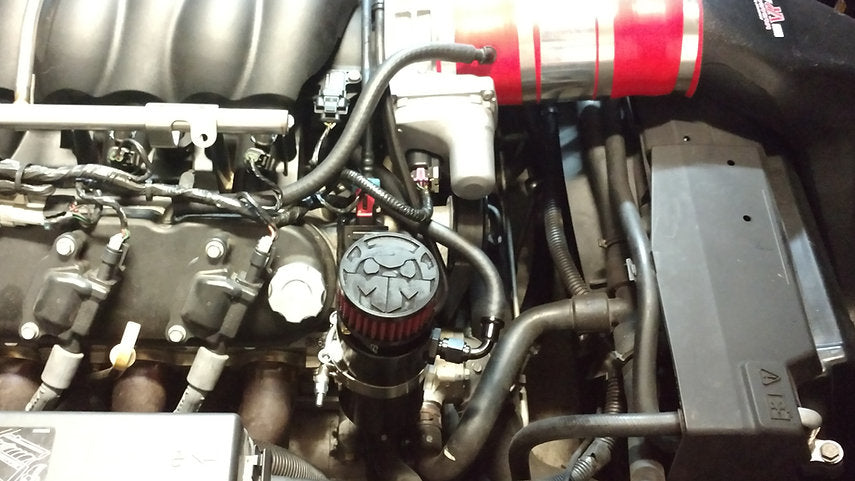 Chevrolet Corvette C5, C6 (GTO/V1) Mild Catch Can 1997-2013 | Black Ops ...