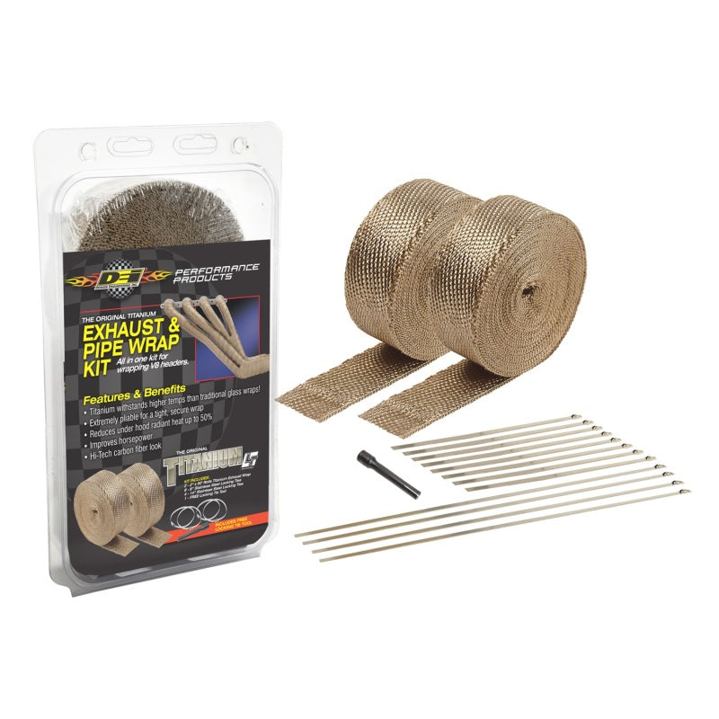 DEI Exhaust Wrap Kit - Titanium – Black Ops Auto Works