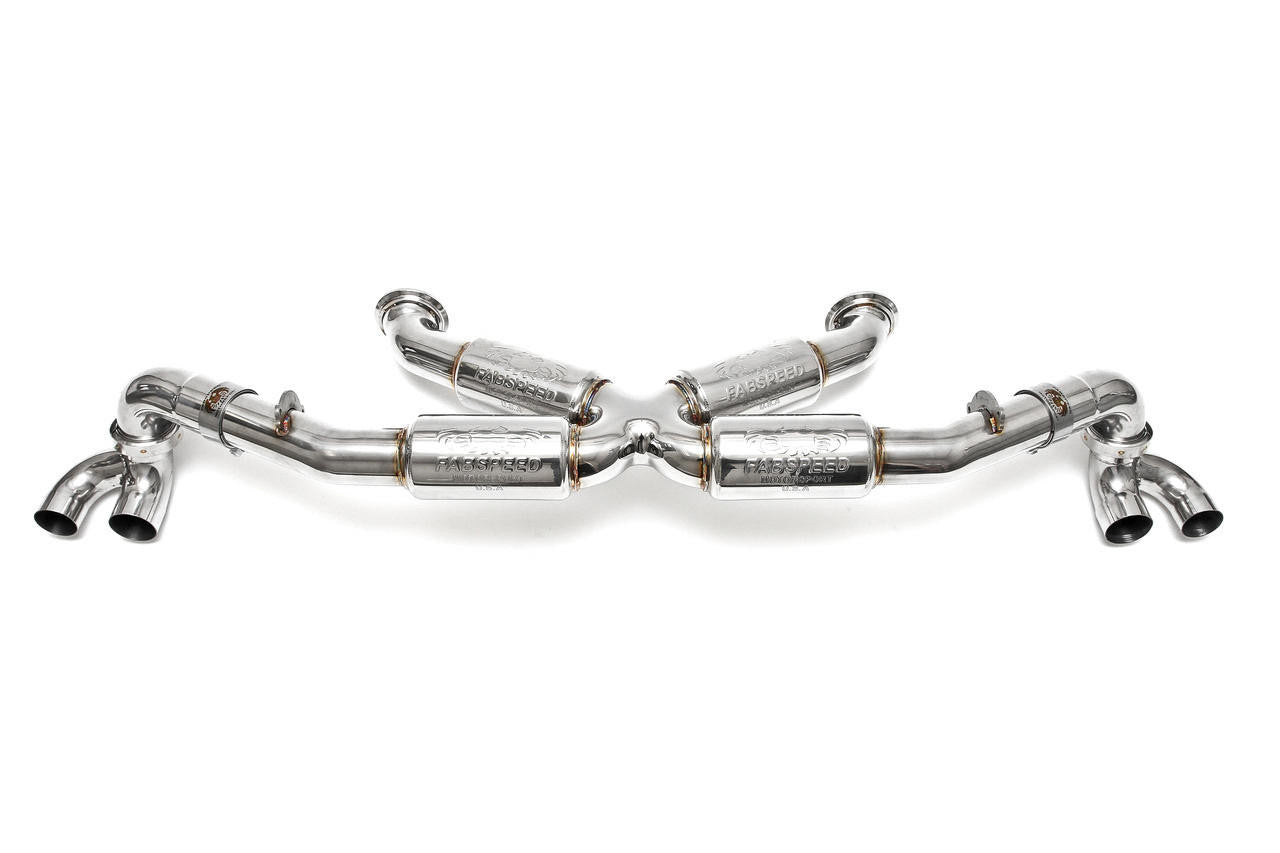 Fabspeed Audi R8 V10 Supersport X-Pipe Exhaust System (2009-2015 ...
