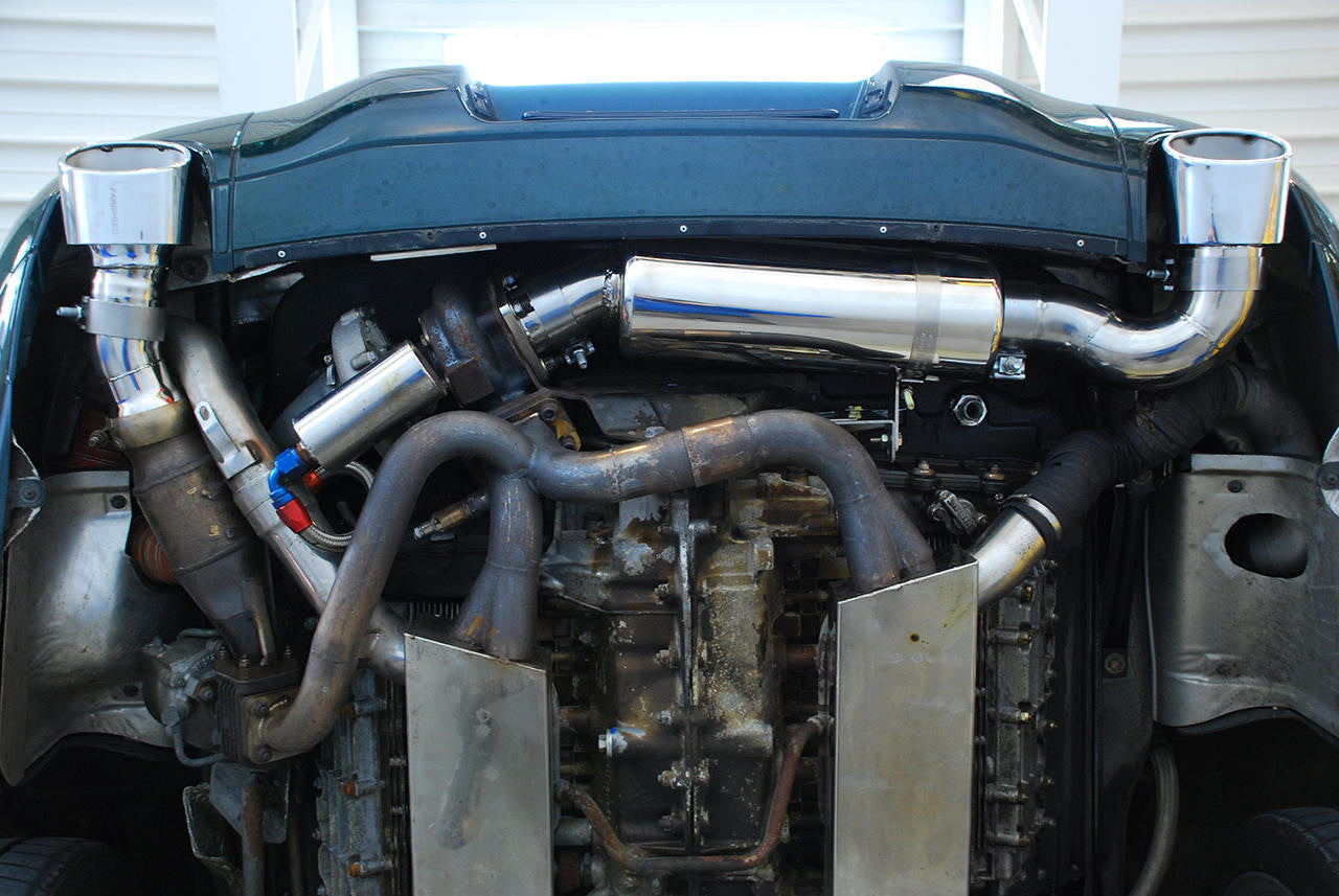 Fabspeed 1990-1994 Porsche 964/965 Turbo Maxflo Exhaust – Black Ops ...