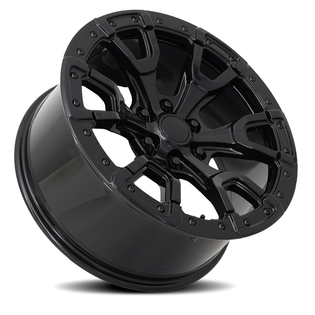Ford Raptor Replica Wheels Gloss Black Factory Reproductions FR 99 ...