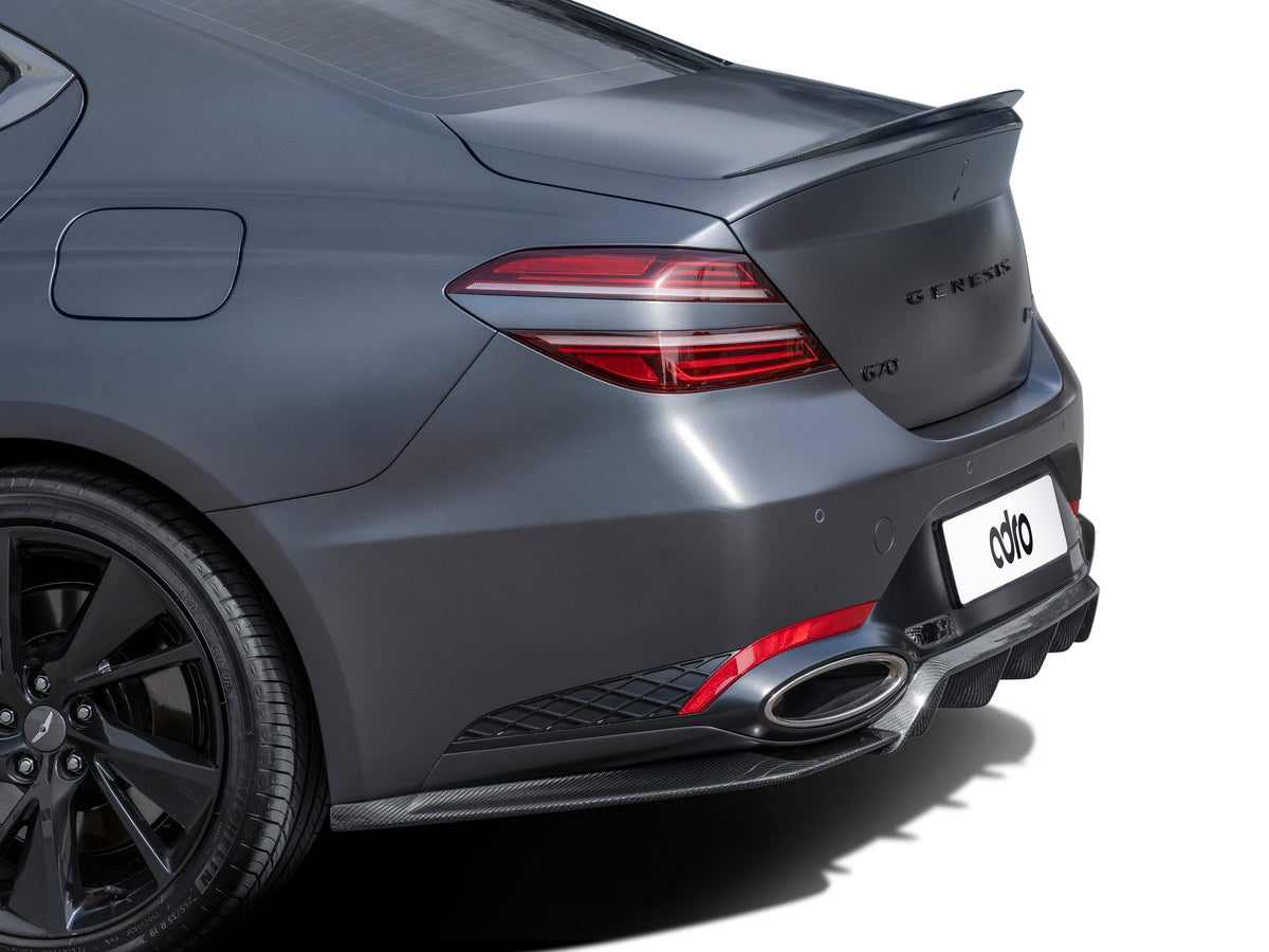 Genesis G70 Facelift Rear Diffuser – Black Ops Auto Works