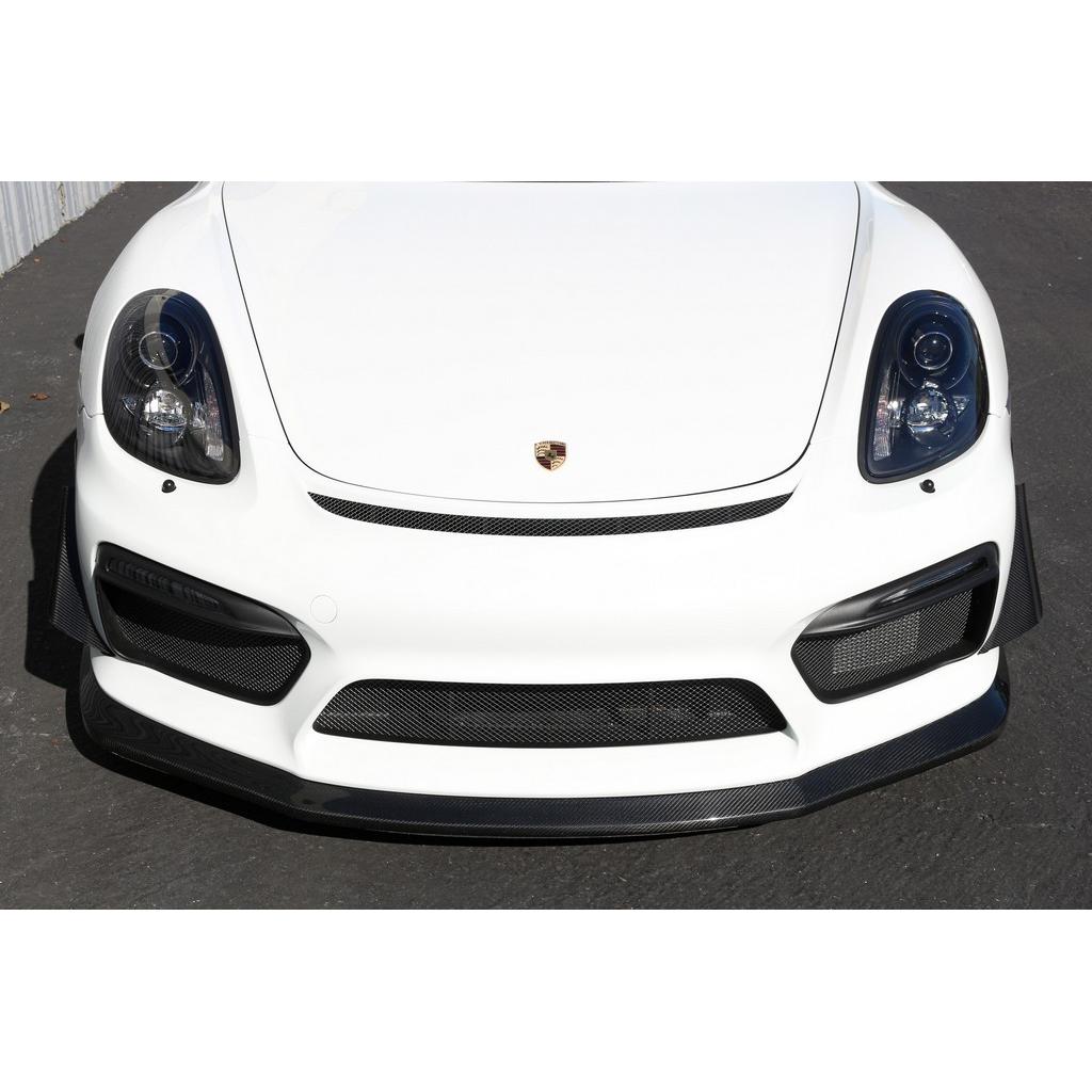 APR Performance Porsche 981 Cayman GT4 Front Bumper Canards 2015-2016 ...