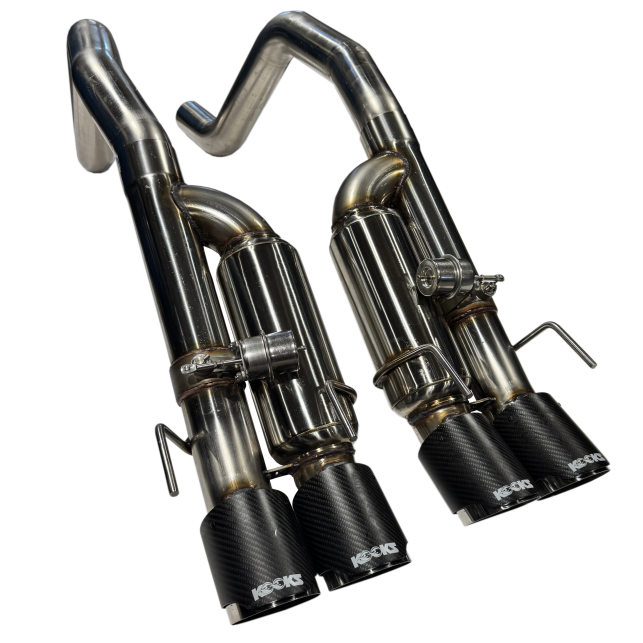 Kooks 3" Valved Axle-Back Exhaust 09-13 Corvette C6 Z06 ZR1 – Black Ops ...