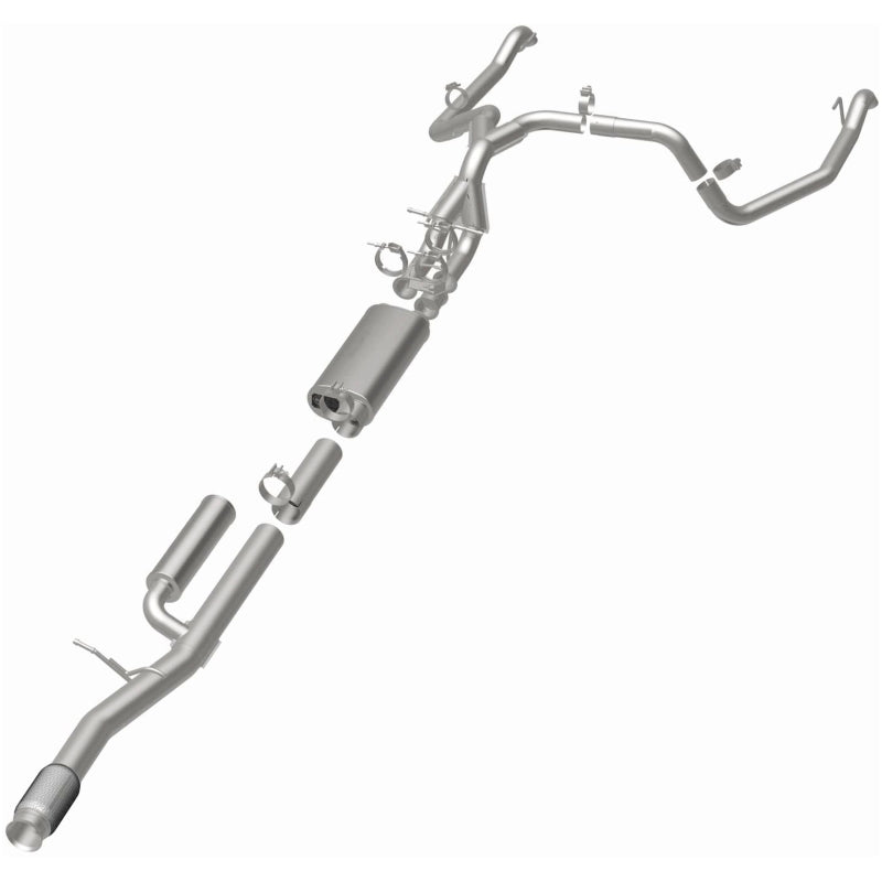 MagnaFlow Overland Series Exhaust 24-25 Silverado ZR2 Sierra AT4X ...
