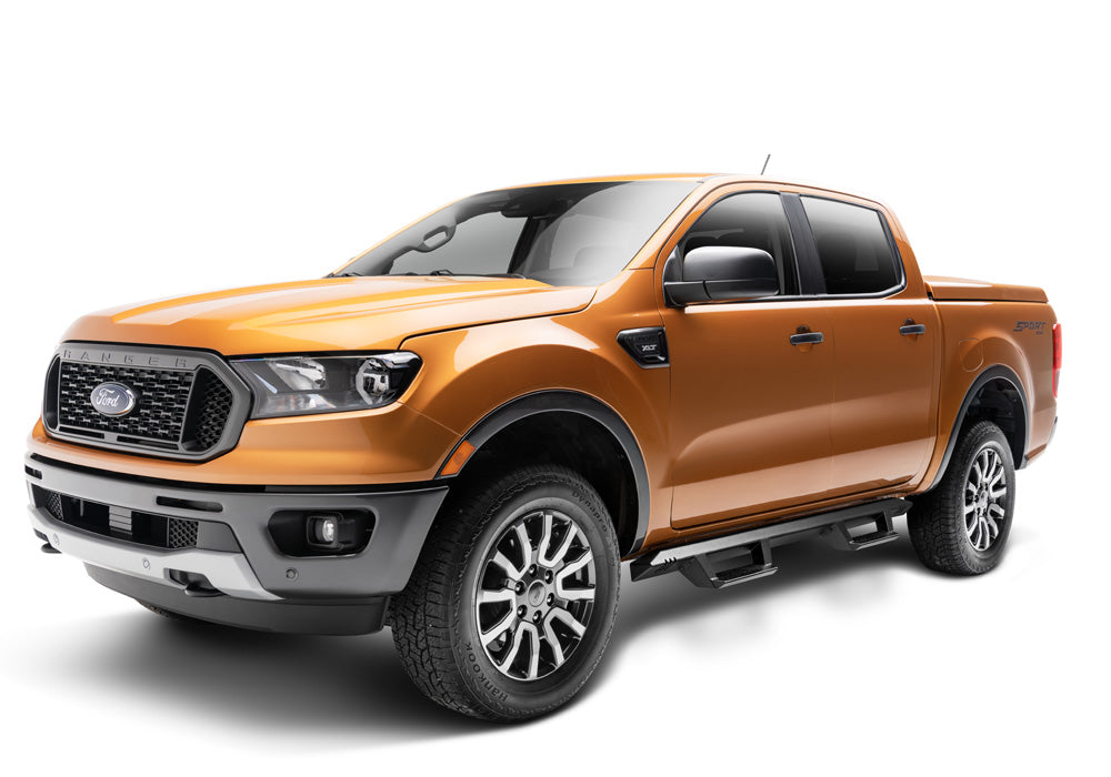 N-Fab EPYX 2019 Ford Ranger Crew Cab - Cab Length - Tex. Black – Black ...