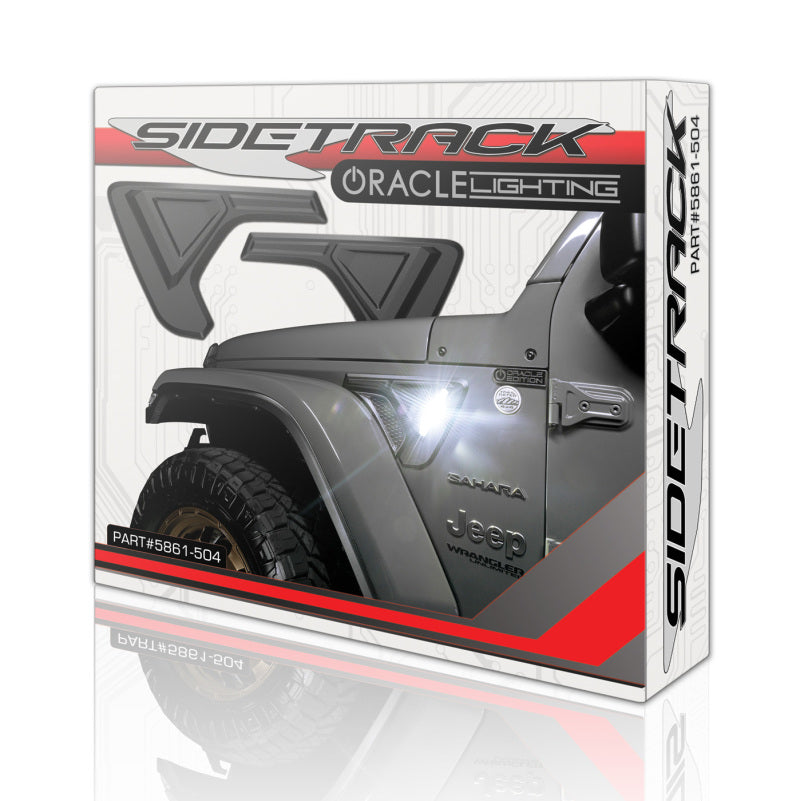 Oracle Sidetrack LED System For Jeep Wrangler JL/ Gladiator JT | Black ...