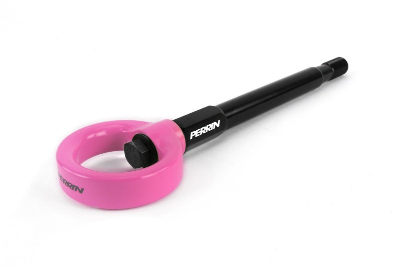 Perrin 08-14 Subaru WRX/STI Tow Hook Kit (Front) - Hyper Pink – Black ...