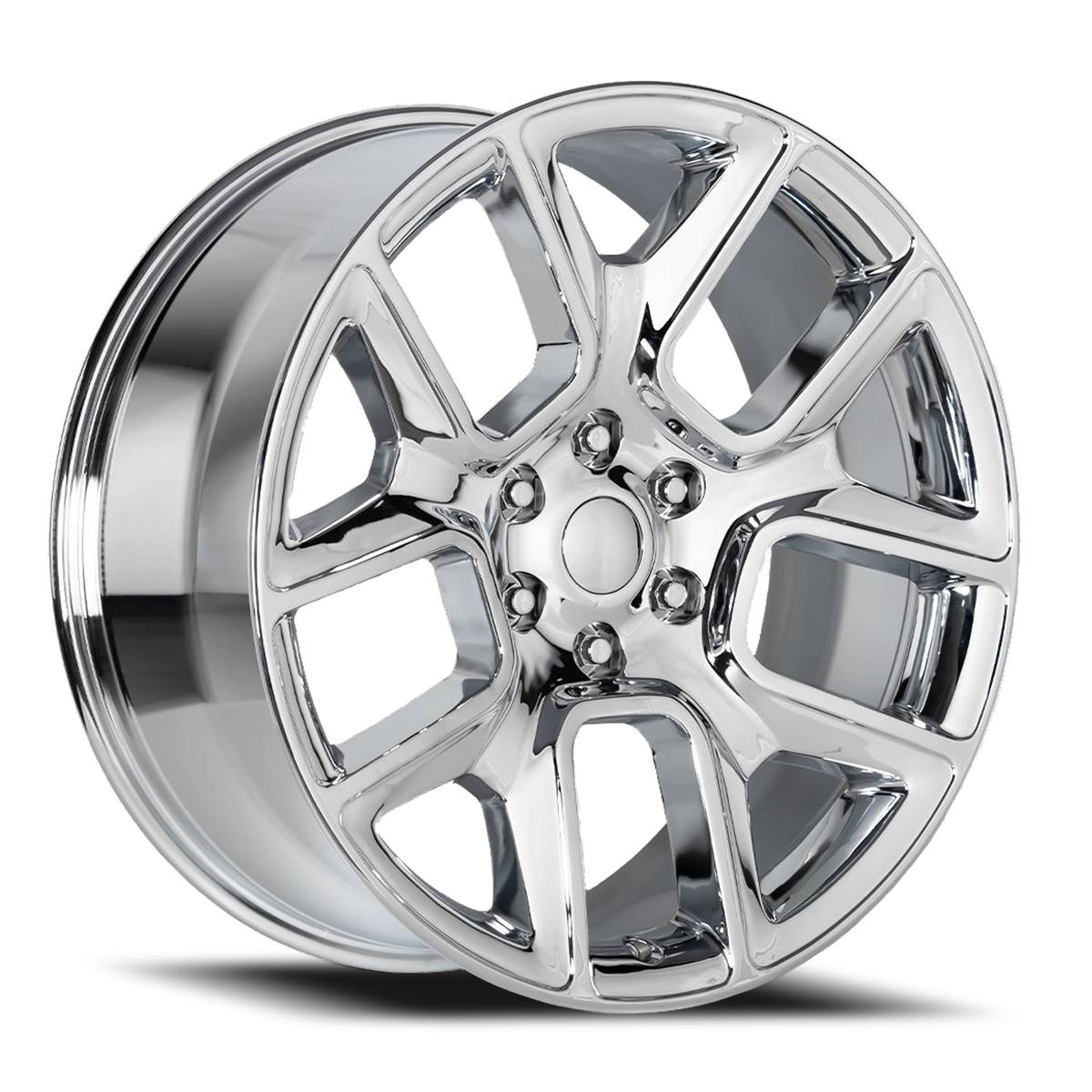 Ram Truck 1500 Replica Wheels Chrome Factory Reproductions FR 76 ...