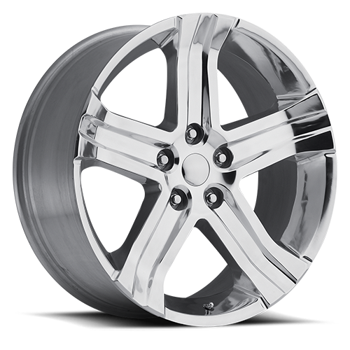 Ram Truck Rt Replica Wheels Chrome Factory Reproductions FR 69 | Black ...