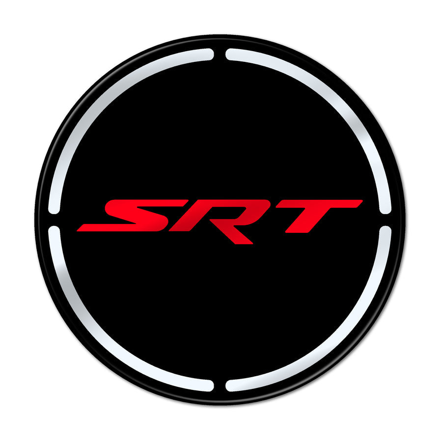SRT Engine Bay Cup Holder Inlay Badge Dodge Challenger – Black Ops Auto ...