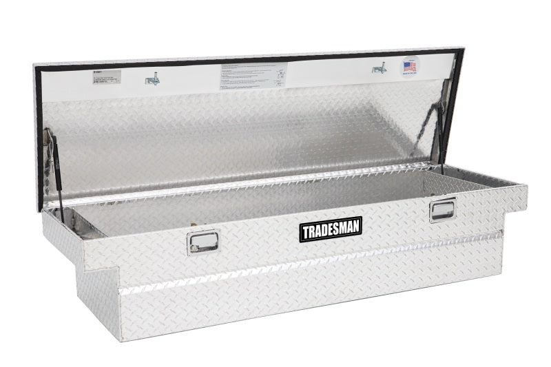 Tradesman Aluminum Single Lid Cross Bed Truck Tool Box (70in.) - Brite ...