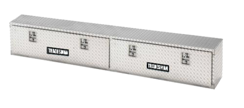 Tradesman Aluminum Top Mount L-Wing Box (96in.) - Brite – Black Ops ...